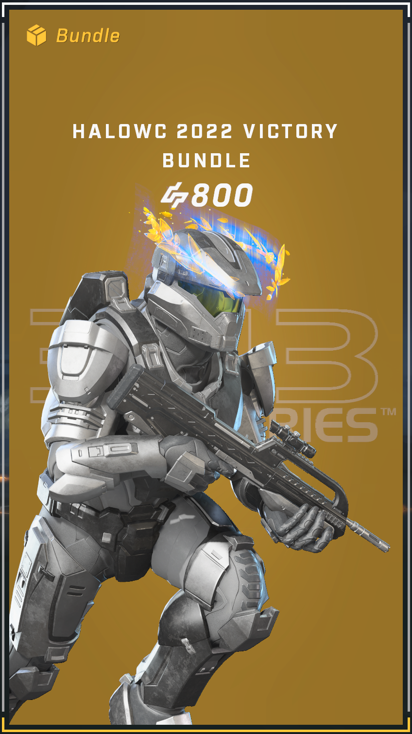 HaloWC 2022 Victory Bundle - Shop Listing | Infinite News